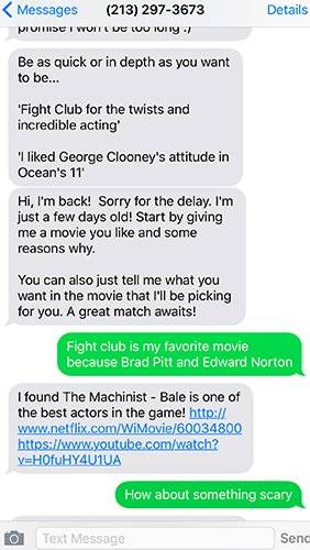 This New Chatbot Helps You to Find More Movies to Watch