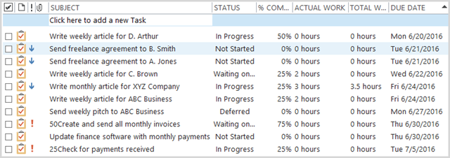 How to Use Outlook for Simple Task and Project Management