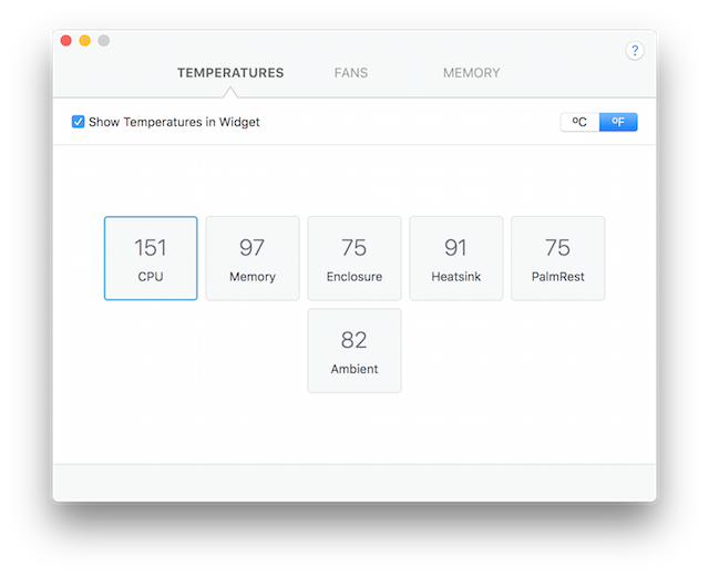 Use This Free Widget to Track RAM & CPU Temps on OS X