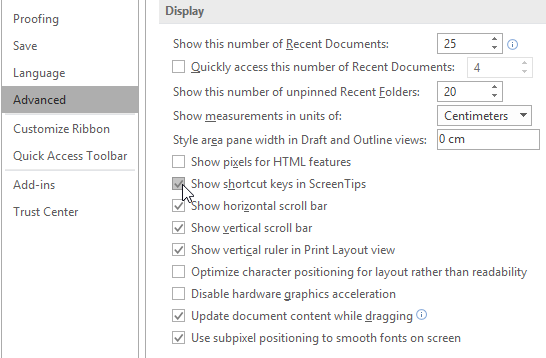 How to Customize Microsoft Word Layout Settings