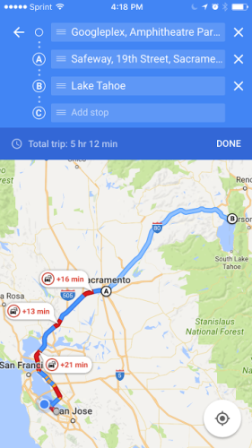 How to Set Multiple Stops on Your Route in Google Maps