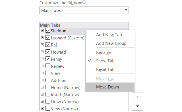 How to Optimize the Office 2016 Ribbon or Menu Interface