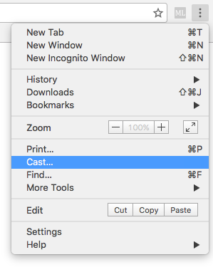How to Cast Media From PC to TV Using Google Chrome