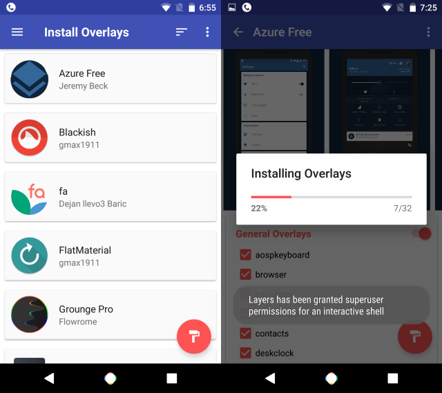 Android Nougat Navbar & More: Try These RRO Layers Themes