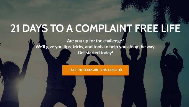 How to Stop Complaining & Live a More Positive Life