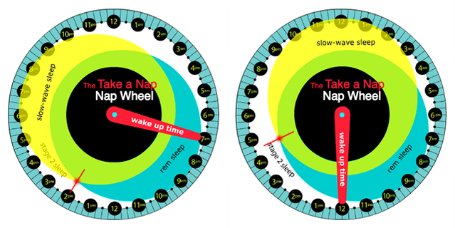 Use the "Nap Wheel" to Take Naps at the Best Time