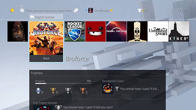 ps4 home screen not loading