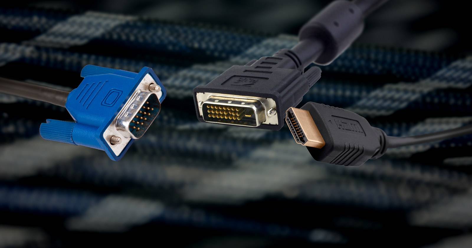 Video Cable Types Explained: Differences Between VGA, DVI, and HDMI Ports