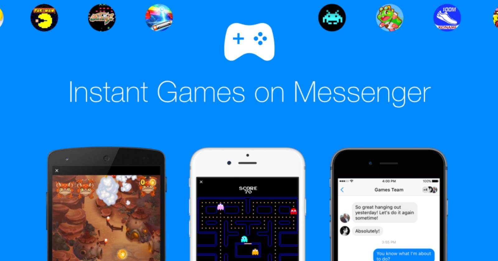 You Can Now Play Games on Facebook Messenger