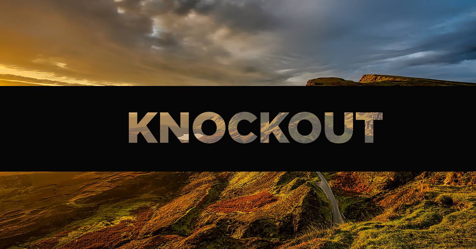 How to Create a Knockout Effect in Photoshop and Illustrator