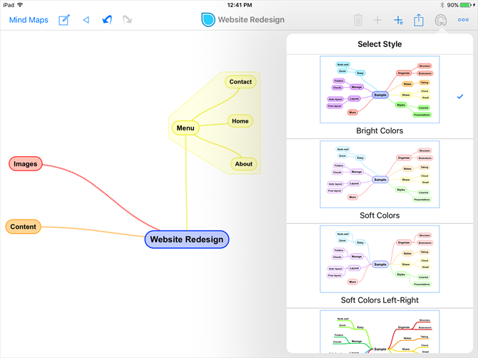 Mind Mapping on the iPhone & iPad: Here Are Your Options
