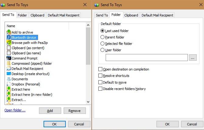 How to Customize the Send to Right-Click Menu in Windows 10