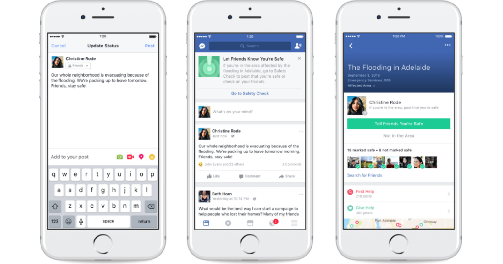 Facebook Helps You Help Others During a Crisis