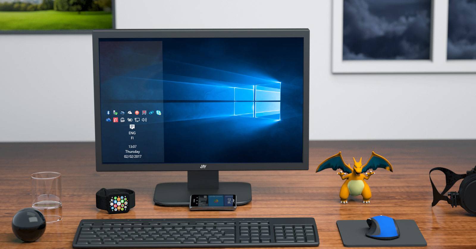 Your Windows Taskbar Should Be Vertical, Here's Why