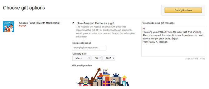How to Gift Amazon Prime to Friends & Family (And Why You Should)