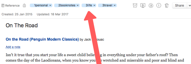 The Best Way to Organize Evernote: Use Tags