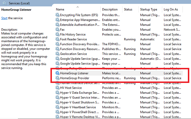How to Disable and Remove HomeGroup for Windows