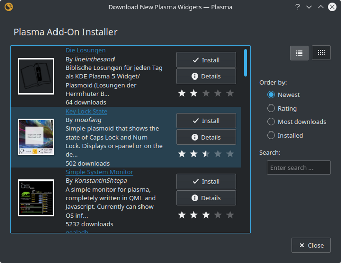 Widgets on Linux: 5 Plasma Applets You Should Try Out