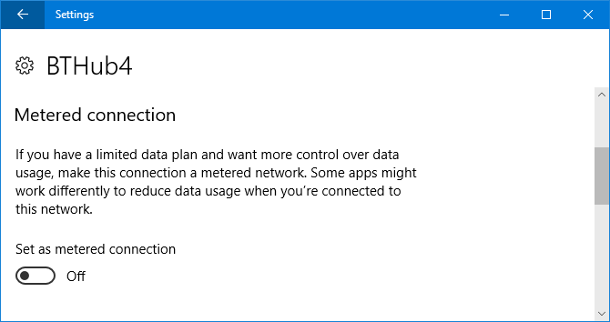 How to Set Your Wi-Fi and Ethernet Connection as Metered in Windows 10
