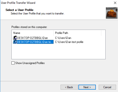 How to Move Your Windows 10 User Profile