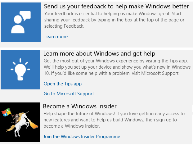 How to Use the Windows 10 Feedback Hub