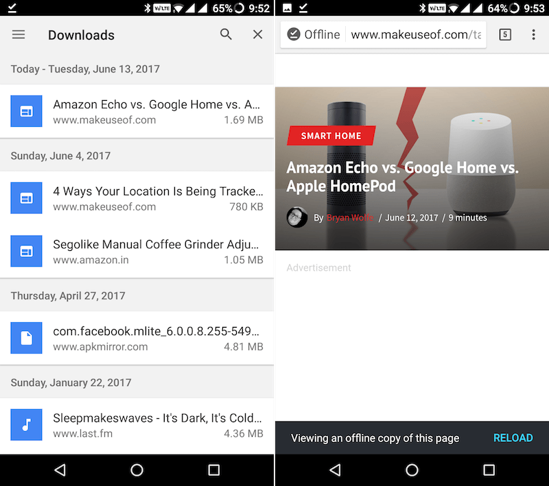 How to Save Webpages for Offline Viewing on Android