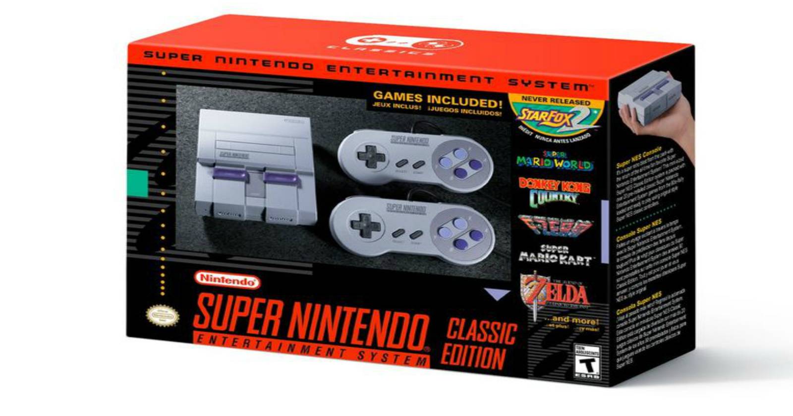 Nintendo Launches the Super NES Classic Edition