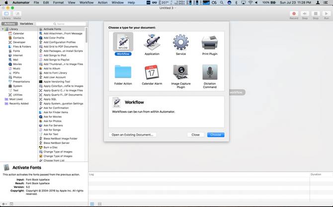 Learn to Use Mac Automator With 6 Handy Example Workflows