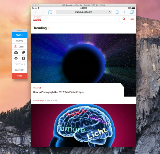 How to Simulate an iPad Online Using Free Tools