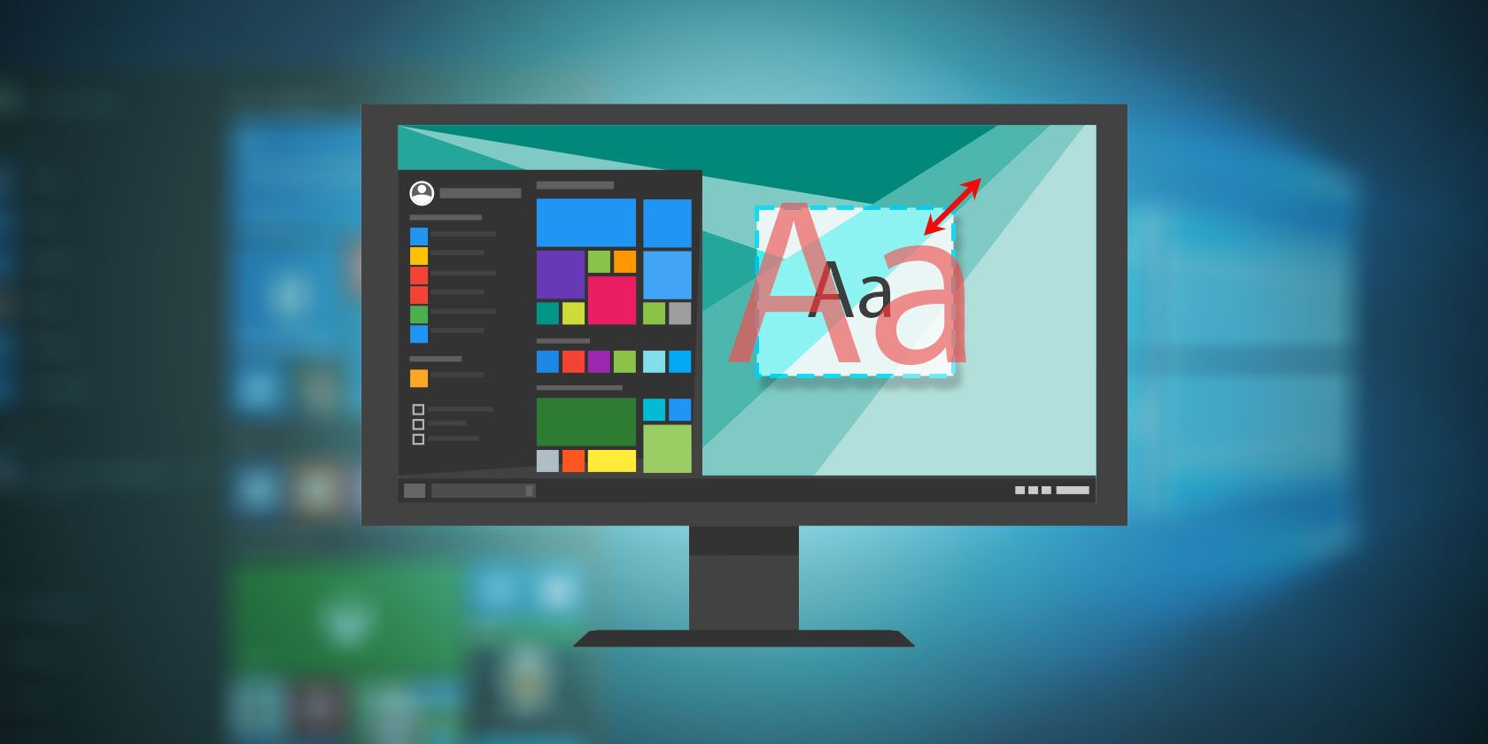 How to Change Text Sizes and Fonts in Windows 10