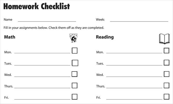 15 Checklist, Schedule, and Planner Templates for Students