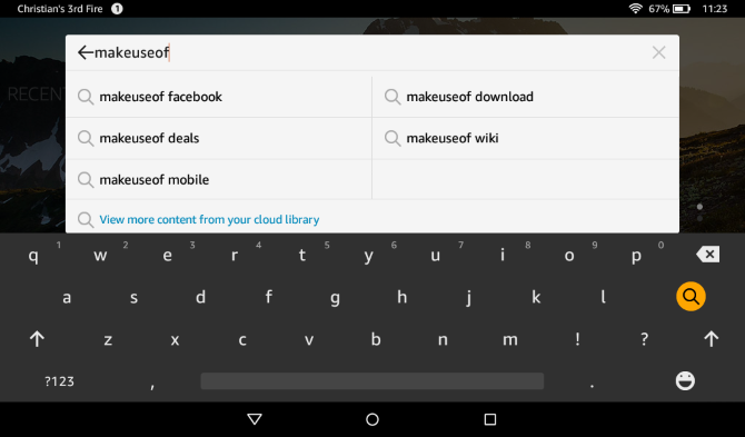 Your Unofficial Amazon Fire Tablet Manual