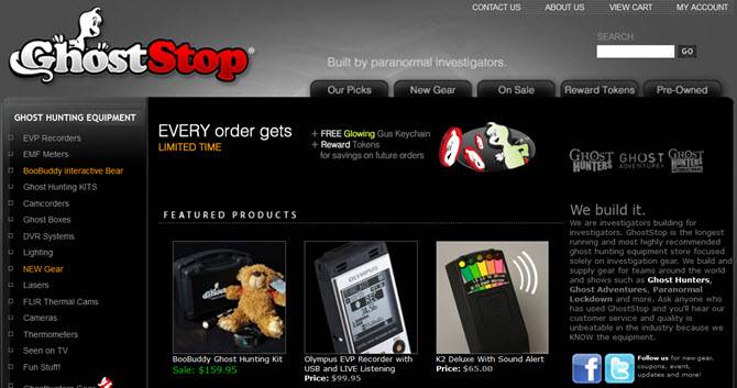 11 Ghostbuster Websites to Get You in the Mood for Halloween