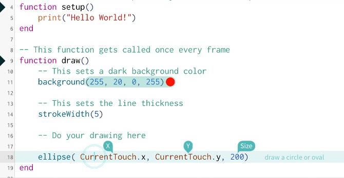 How Codea Lets You Create Your Own iPad Apps