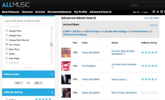 The Internet Music Guide for the Audiophile
