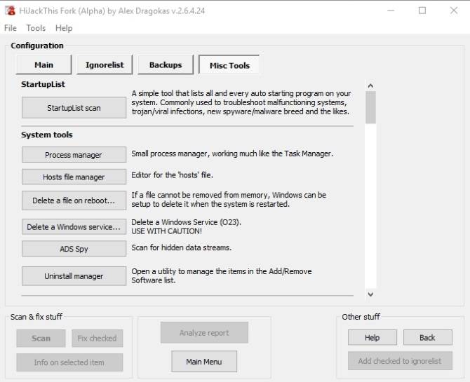 Get Geeky and Fix your PC with HijackThis
