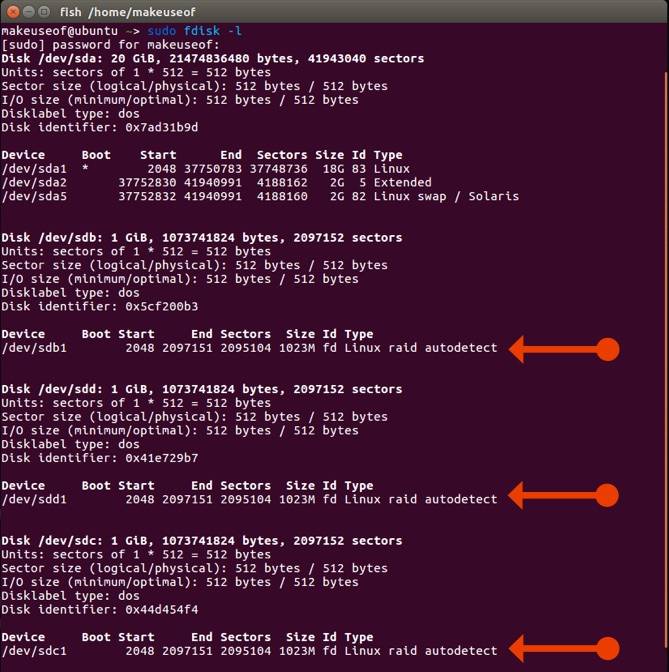 How to Configure a RAID HDD Array in Linux