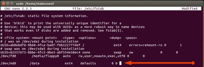 How to Configure a RAID HDD Array in Linux