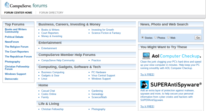 The Old CompuServe Forums Are Shutting Down