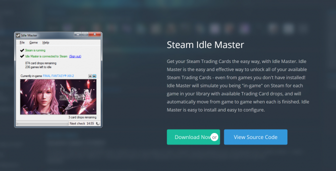 Get Trading Cards on Steam Without Actually Running the Game