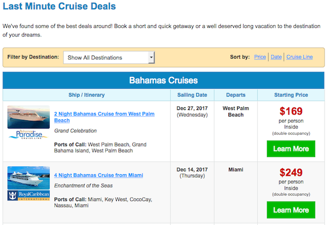 5 Sites for Last-Minute Travel Deals, Destinations, and Tips