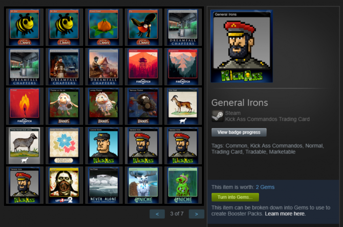 Get Trading Cards on Steam Without Actually Running the Game