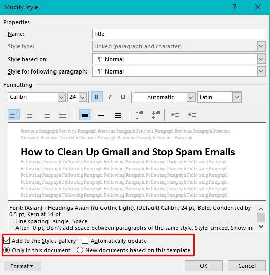 How to Use Styles in Microsoft Word and Save Time