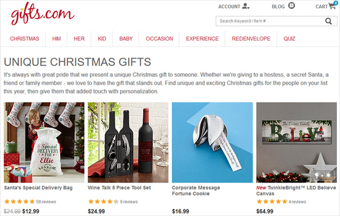 The 7 Best Online Sites for Genuinely Unique Christmas Gifts