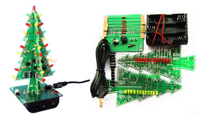 These DIY Christmas Electronics Projects All Cost Less Than $5