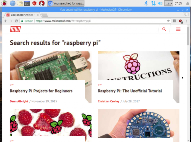 8 Great Browsers You Can Run on Your Raspberry Pi 3