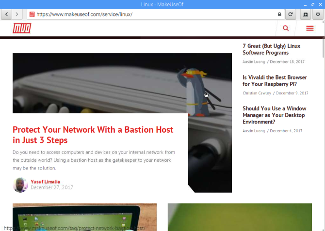 8 Great Browsers You Can Run on Your Raspberry Pi 3