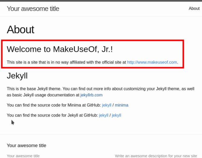 Use a Static Site Generator to Build a Quick Website