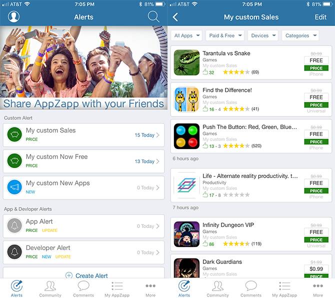 How to See When Paid iOS Apps Become Free