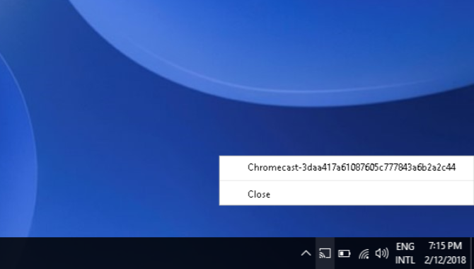 Windows cast